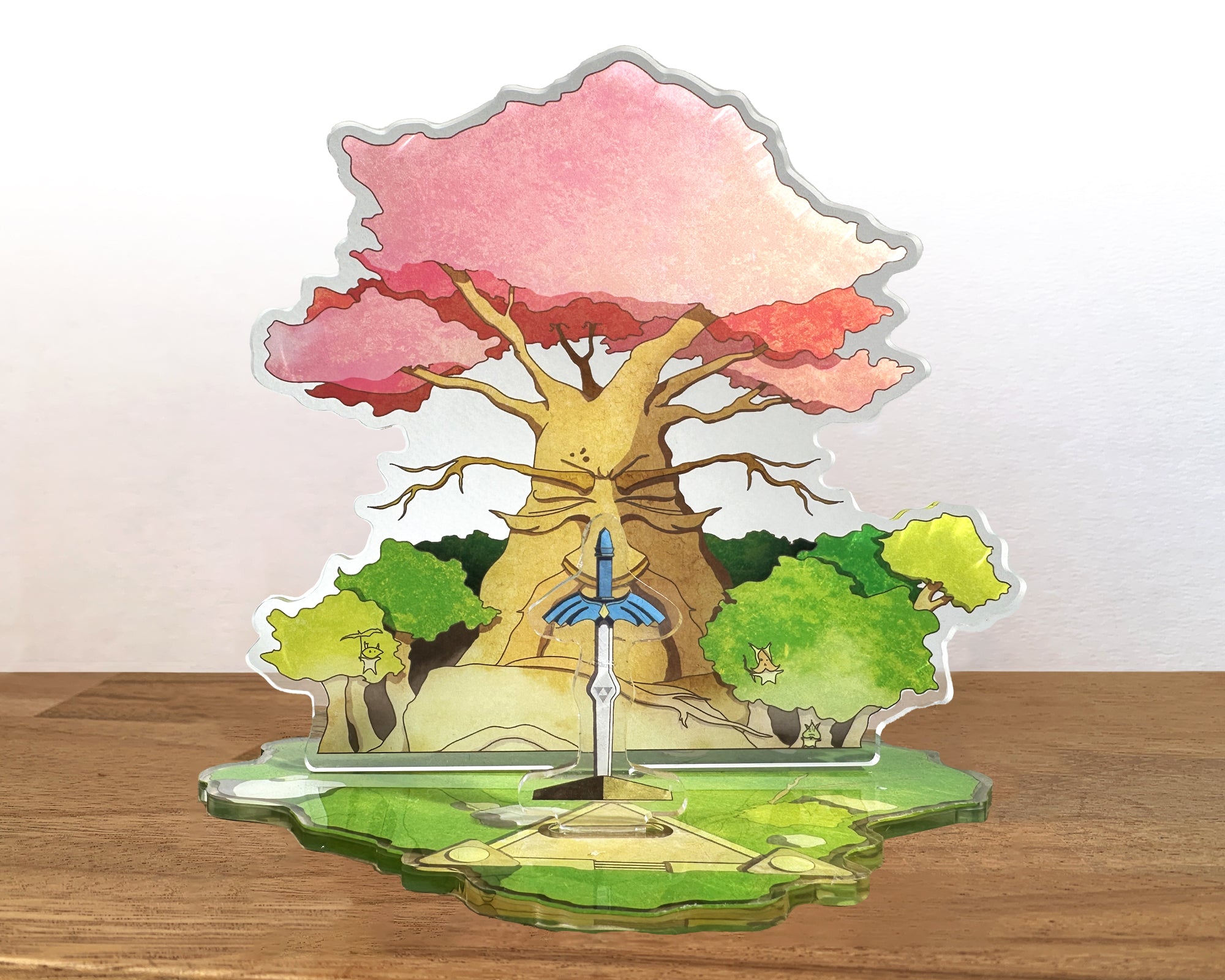 Legend of Zelda - Deku Tree - Acrylic Standee– Subconscious Realms