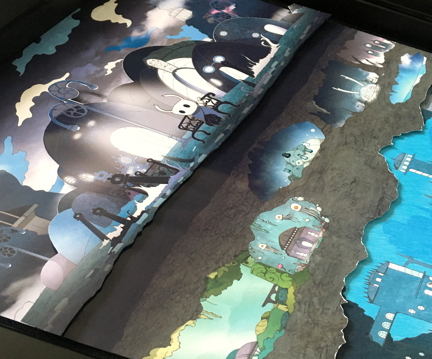 Hollow Knight - Hallownest - Shadowbox Art– Subconscious Realms
