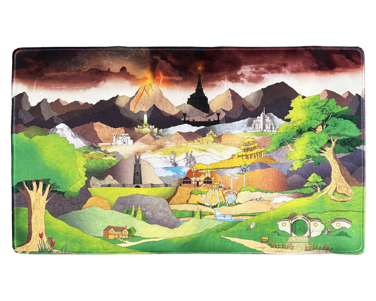 Lord of the Rings - Middle Earth - Desk Mat– Subconscious Realms