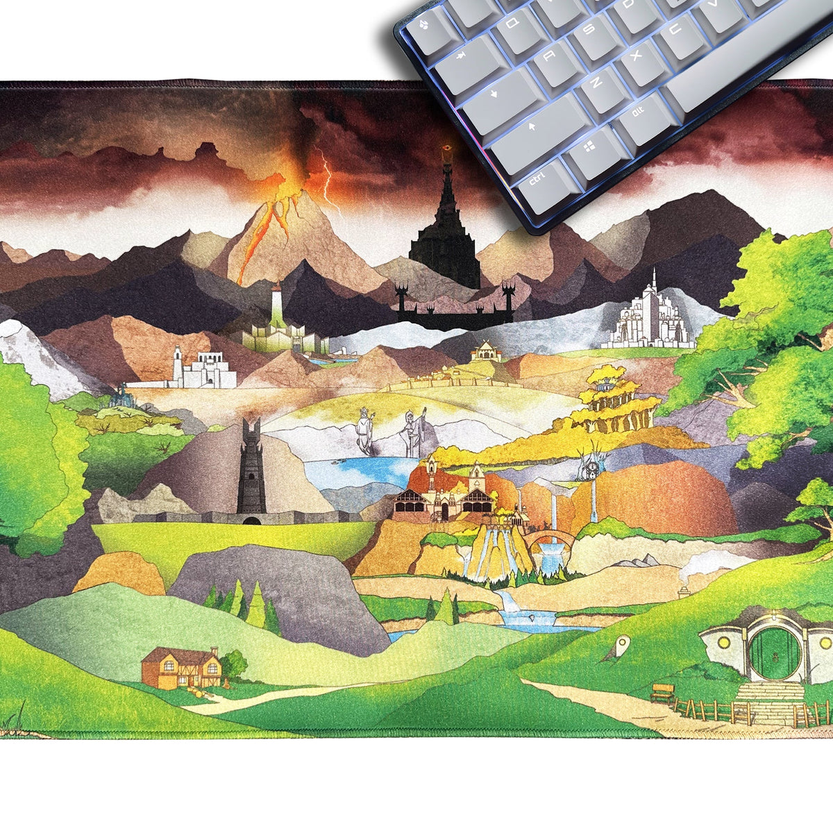 Lord of the Rings - Middle Earth - Desk Mat– Subconscious Realms